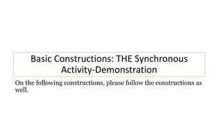 Straightedge & Compass Constructions: Modern Geometry | PPTX