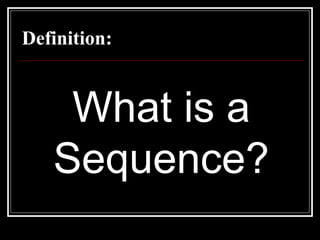 M10AL–Ia–1 Definition of Sequence.ppt for Grade 10 Learners | PPT