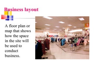 M10 L3 Components of a Business Layout | PPT