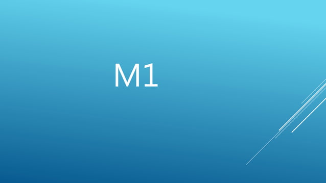 M1 (1) | PPT