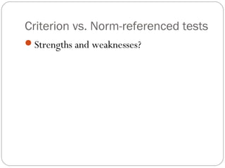 Types of test and testing | PPT
