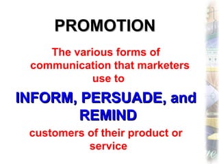 M11 L1 Promotional Strategies | PPT | Marketing and Advertising | Business