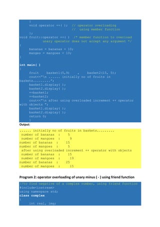 M11 operator overloading and type conversion | PDF