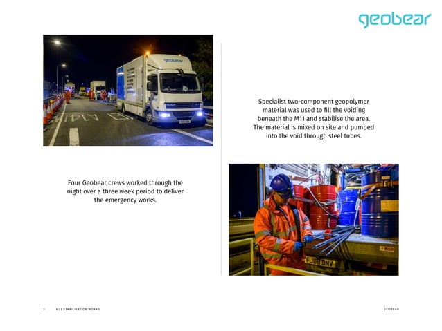M11 stabilisation by Geobear | PPT