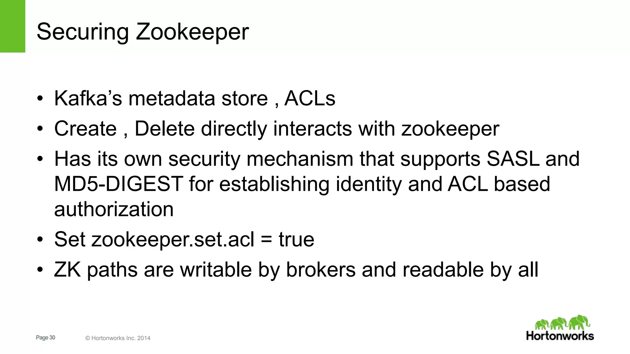 Apache Kafka Security | PPTX