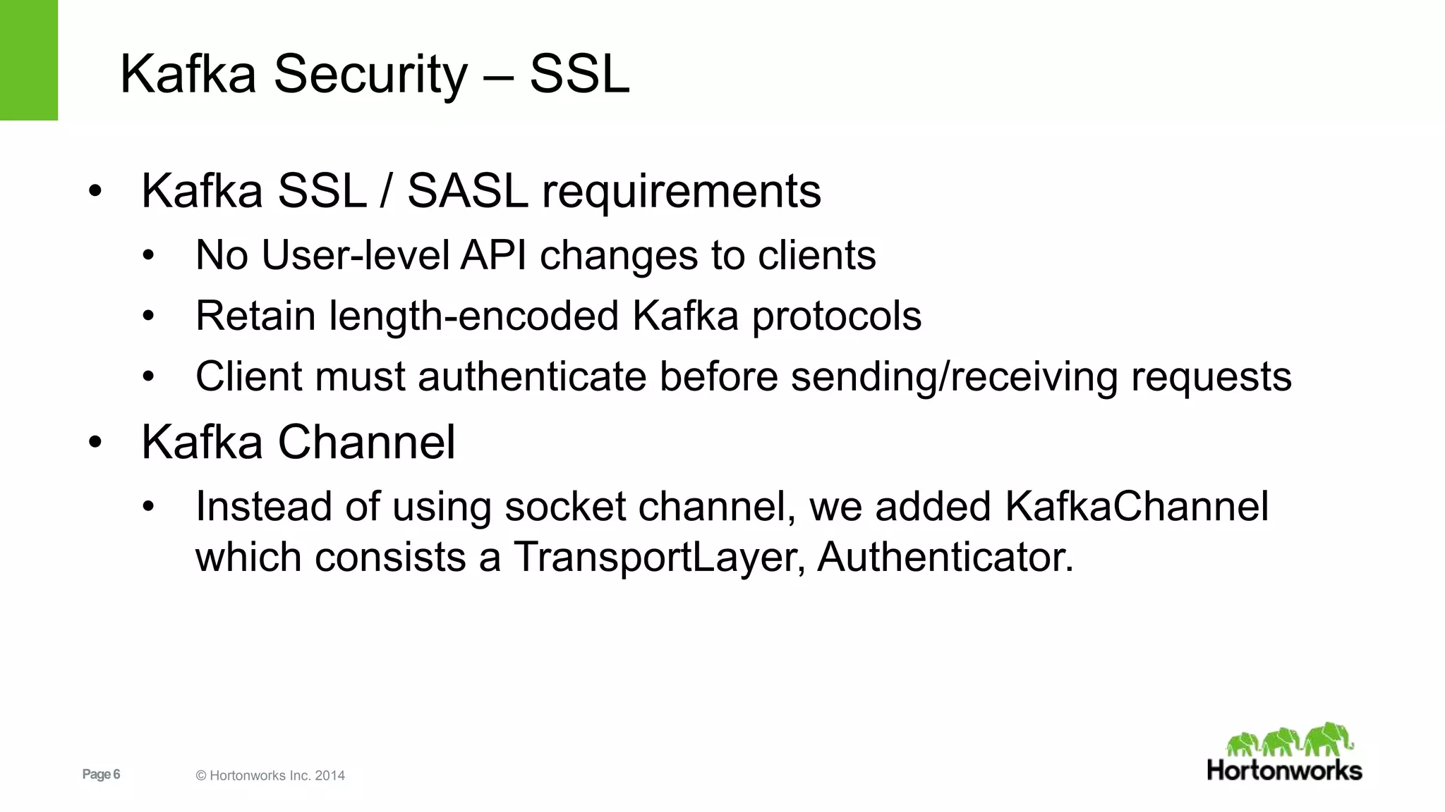 Apache Kafka Security | PPTX