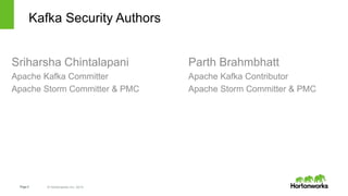 Apache Kafka Security | PPTX