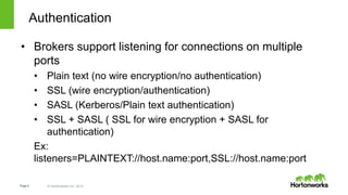 Apache Kafka Security | PPTX