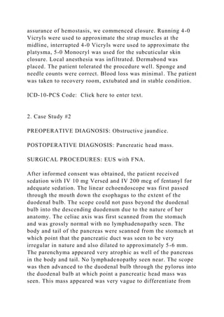 M132 Module 05 Coding Assignment1. Case Study #1PREOPERATI.docx