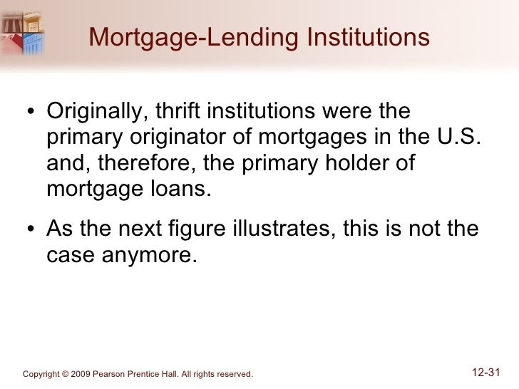 Chapter 12_The Mortgage Markets