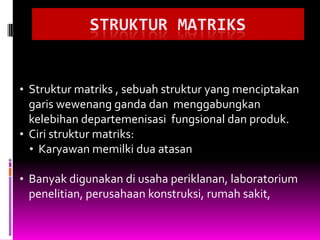 M14 desain struktur organisasi | PPTX