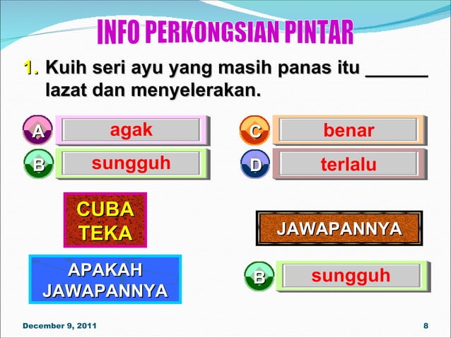 Aplikasi Kata Penguat | PPT