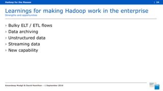 Hadoop for the Masses | PPTX | Cloud Computing | Internet