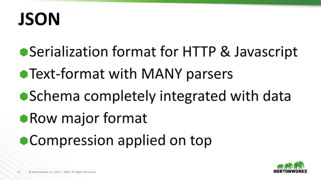 File Format Benchmark - Avro, JSON, ORC & Parquet | PPT