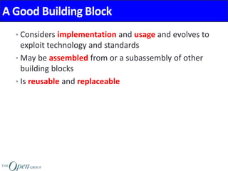 TOGAF Classroom Series - M16 building blocks | PPT