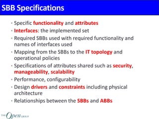 TOGAF Classroom Series - M16 building blocks | PPTX
