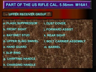 M16-Ranger_072243.ppt- Parts and function | PPT