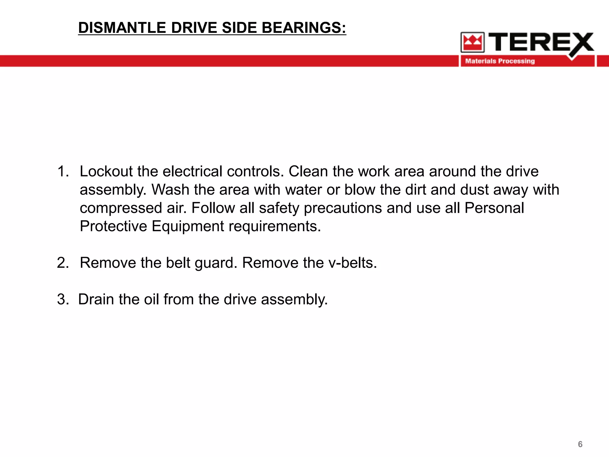 M160BS, DM DS Drive Assembley Rebuild.pptx