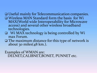 wireless networking and Library | PPTX
