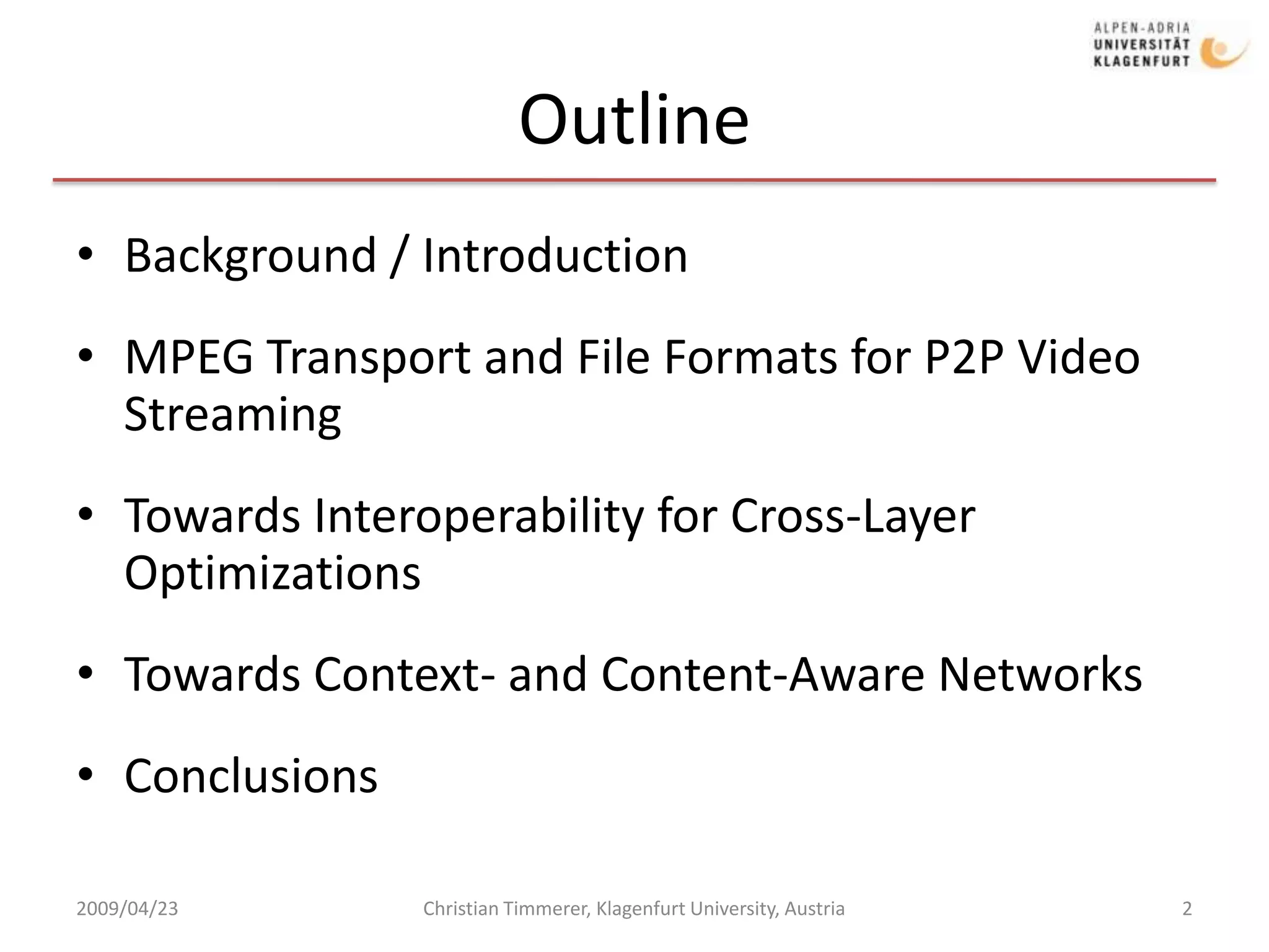 On MPEG Modern Transport over Network | PPTX