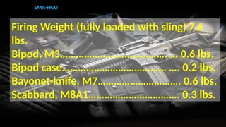 M16A1 and series that includes other versions of the rifle.pptx