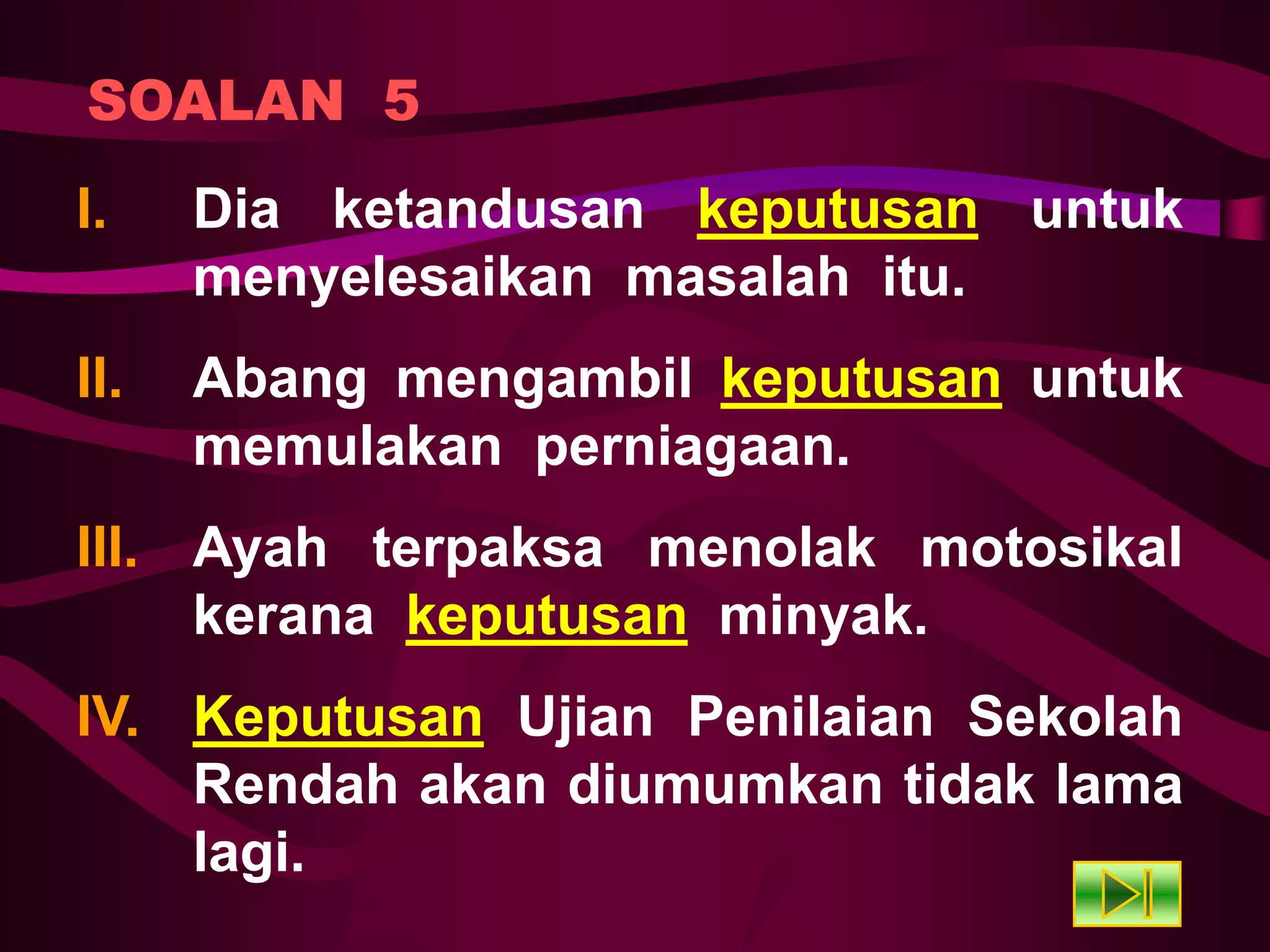 M17 katabanyakmakna 1-1 | PPT