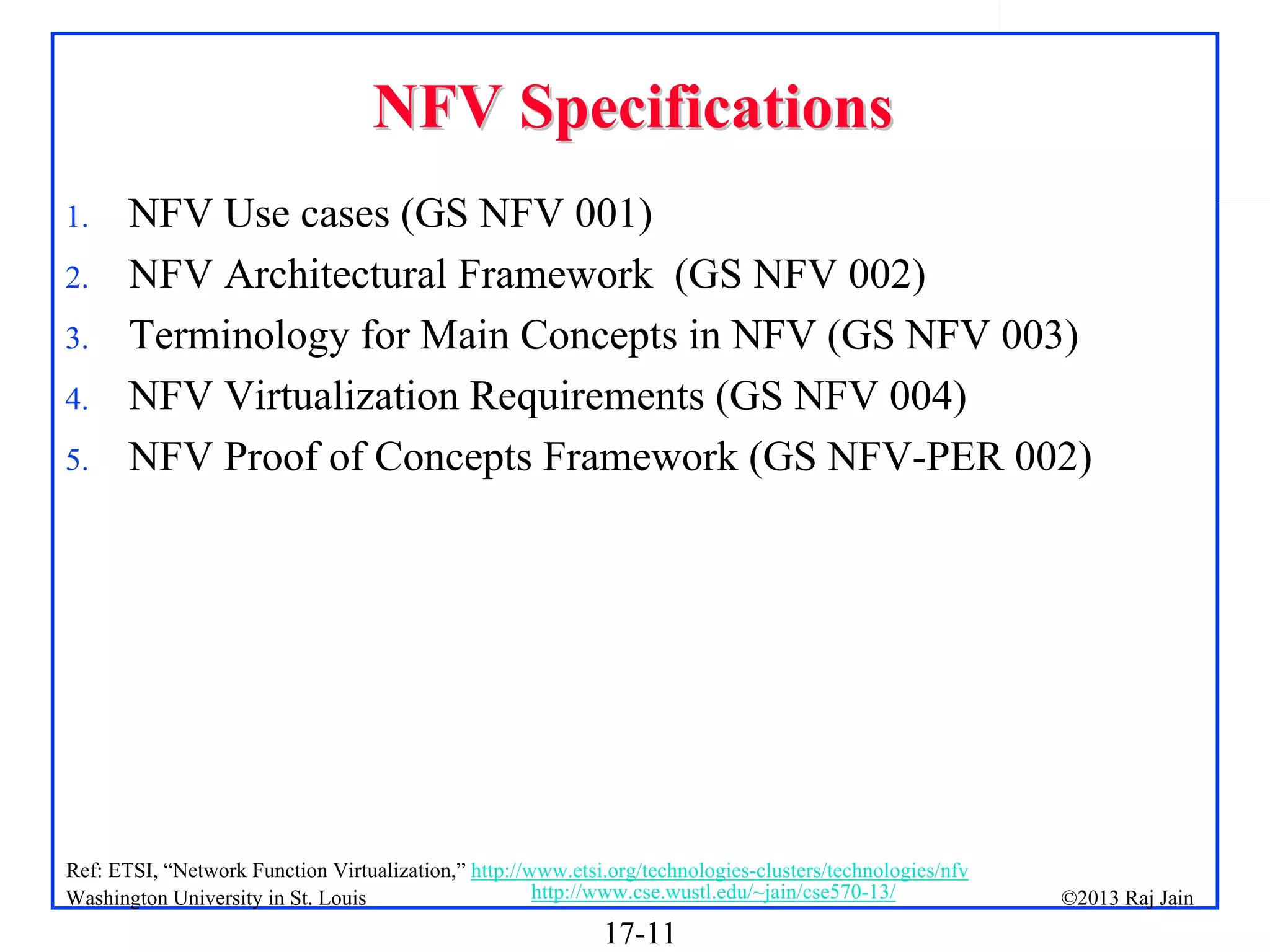 Introduction to Network Function Virtualization (NFV) | PDF
