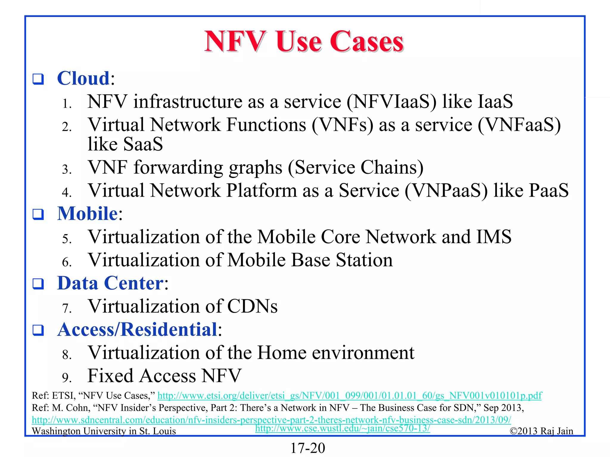 Introduction to Network Function Virtualization (NFV) | PDF