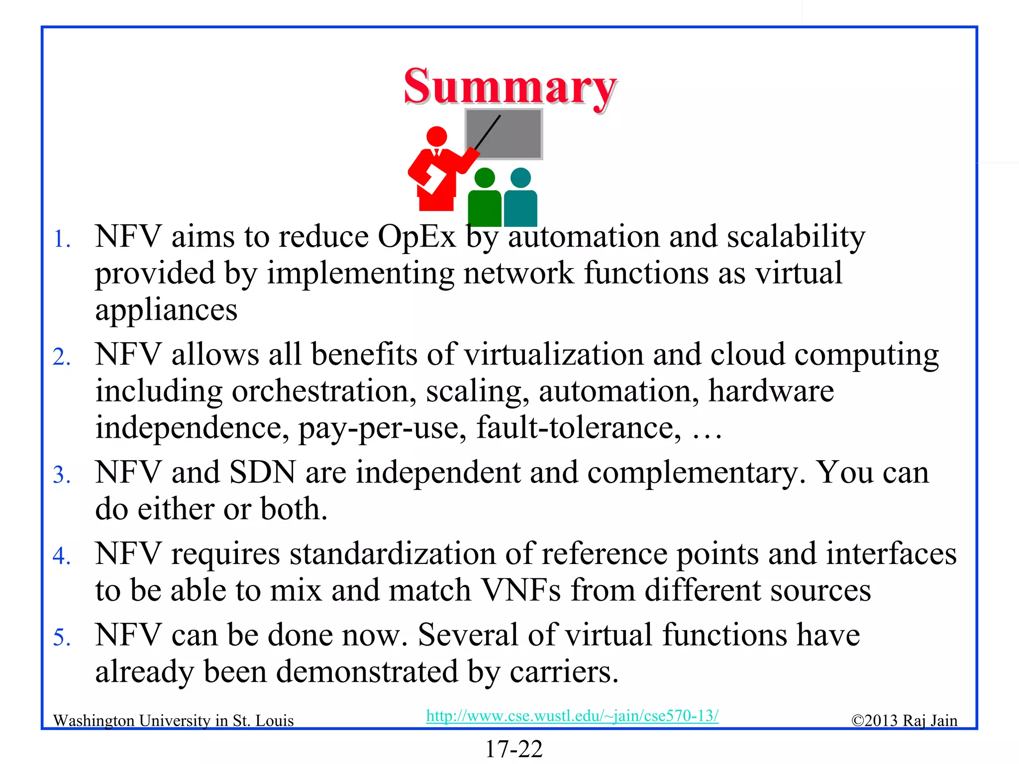 Introduction to Network Function Virtualization (NFV) | PDF