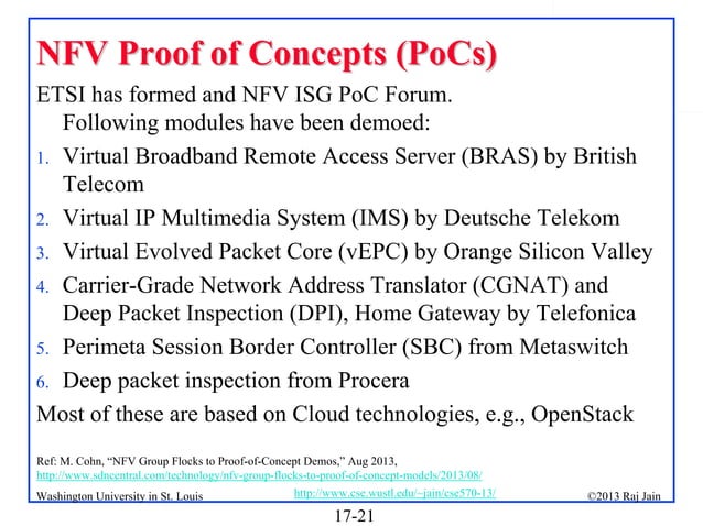 Introduction to Network Function Virtualization (NFV) | PDF | Computer Networking | Computing