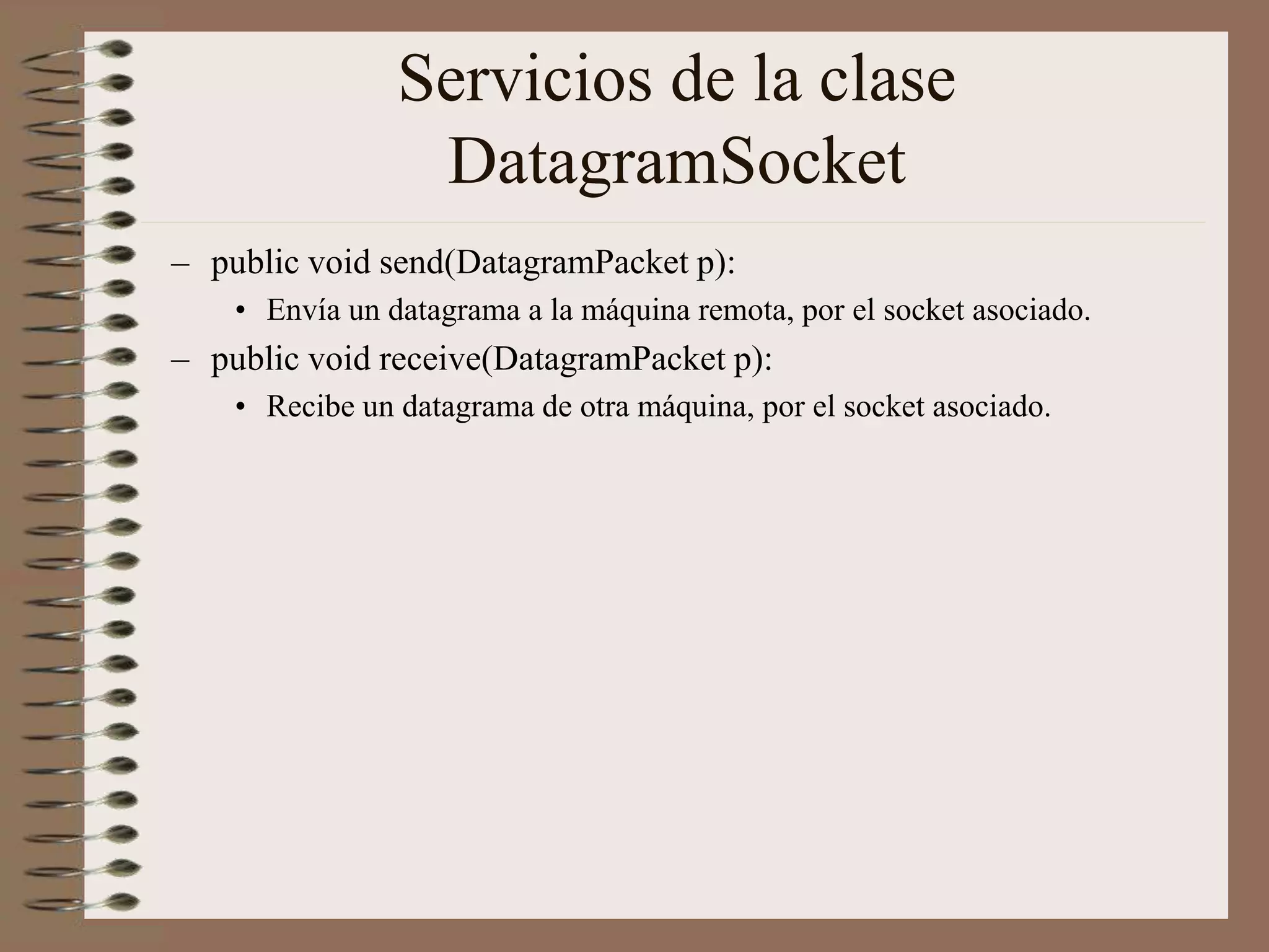 Sockets y Threads en Java | PPT