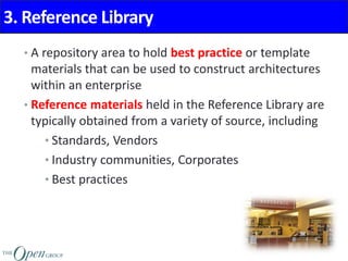 TOGAF Classroom Series - M18 architecture repository | PPTX