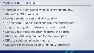 M|18 How Copart Switched to MariaDB and Reduced Costs During Growth | PPT