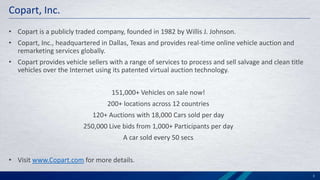 M|18 How Copart Switched to MariaDB and Reduced Costs During Growth | PPT