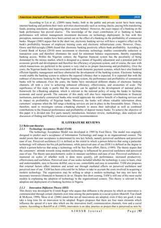 Impact of Information Technology on Performance of Banks in Nigeria | PDF