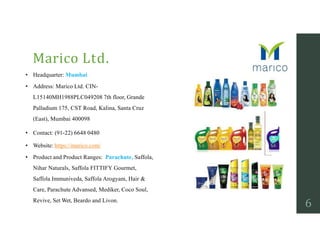 Marico.pdf | Logistics | Business