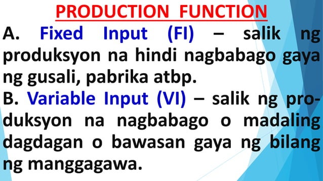 M1 A6 Produksyon | PPTX