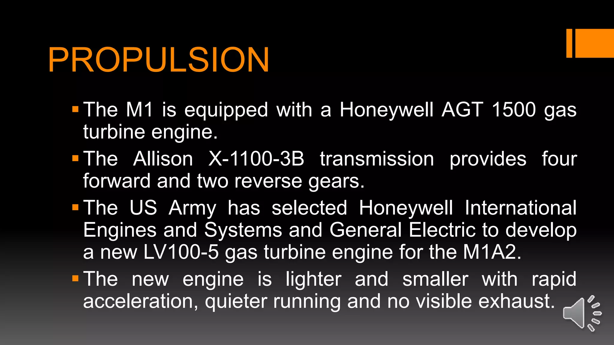 M1 abrams main battle tank – us army | PPTX