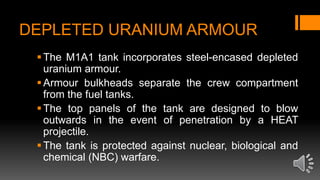 M1 abrams main battle tank – us army | PPTX