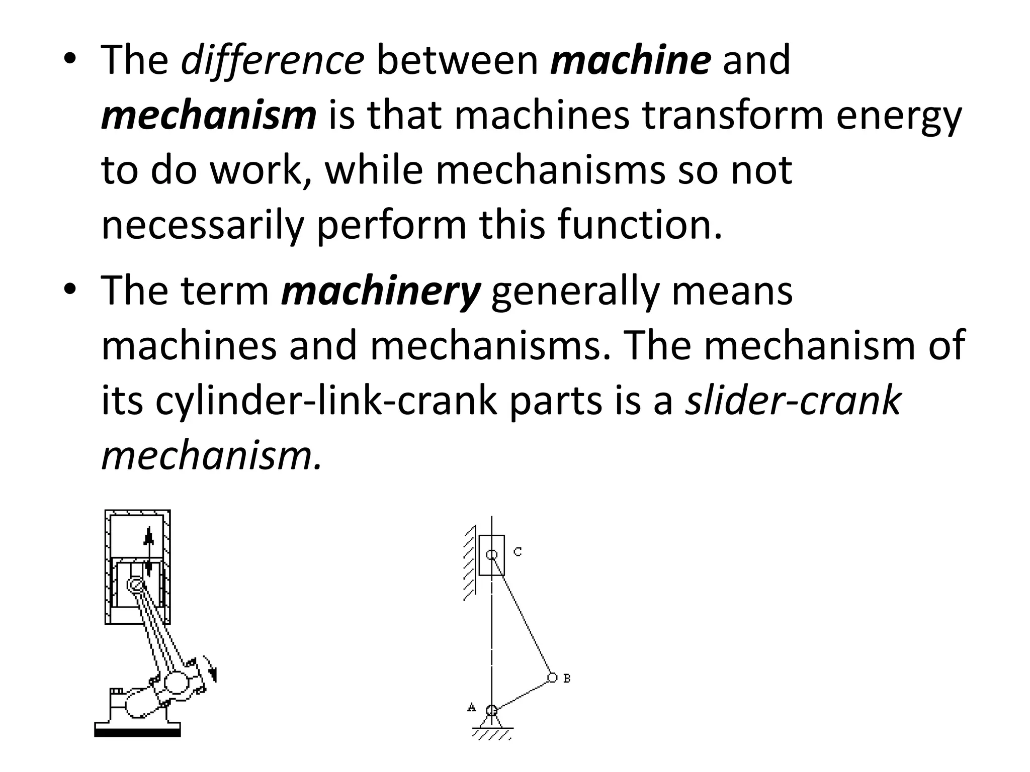 Introduction to mechanism | PPTX