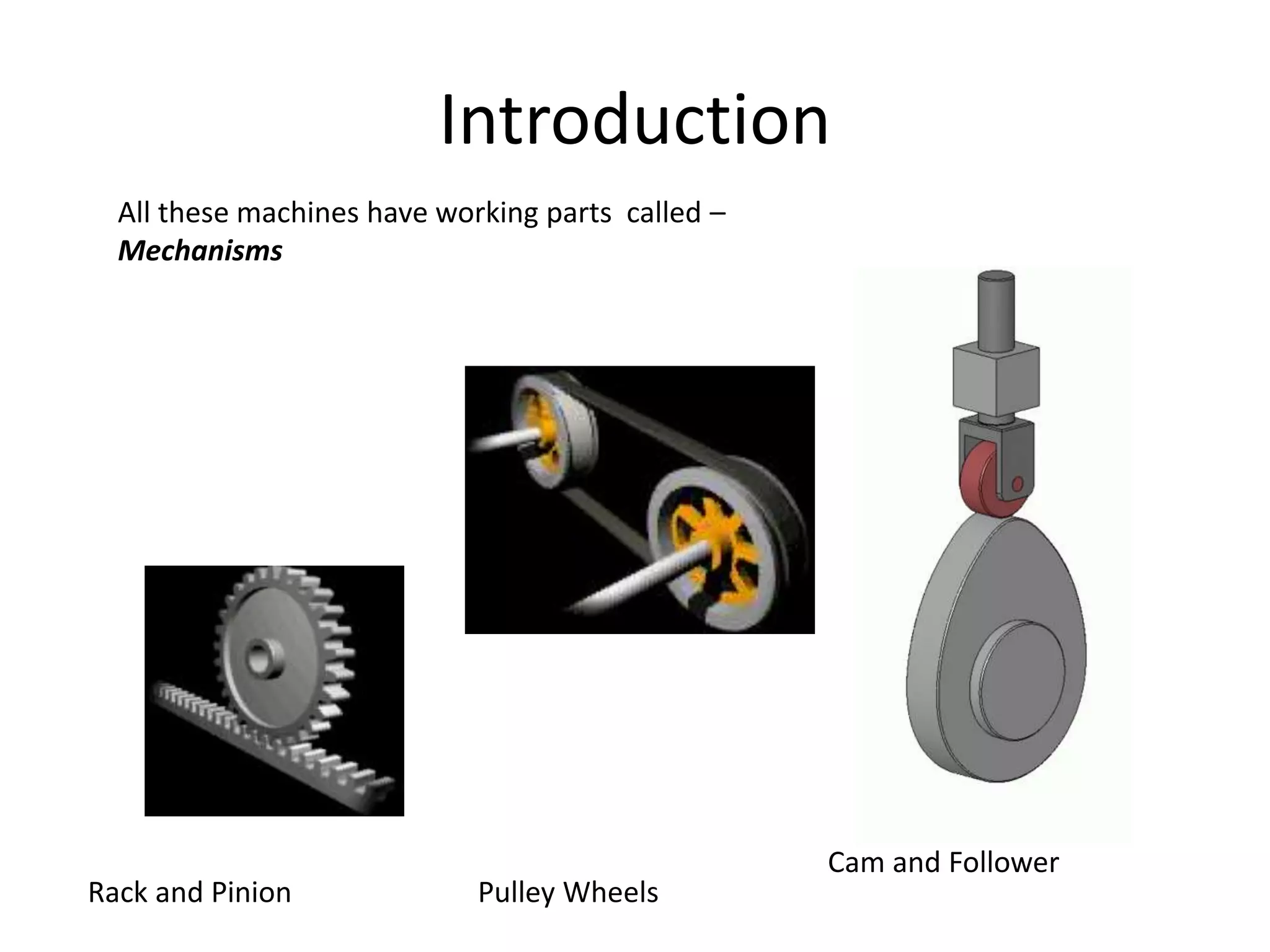 Introduction to mechanism | PPTX