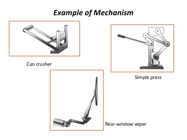 Introduction to mechanism