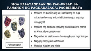 EsP 7 M1 Ang Mga Inaasahang Kakayahan at Kilos sa Panahon ng ...
