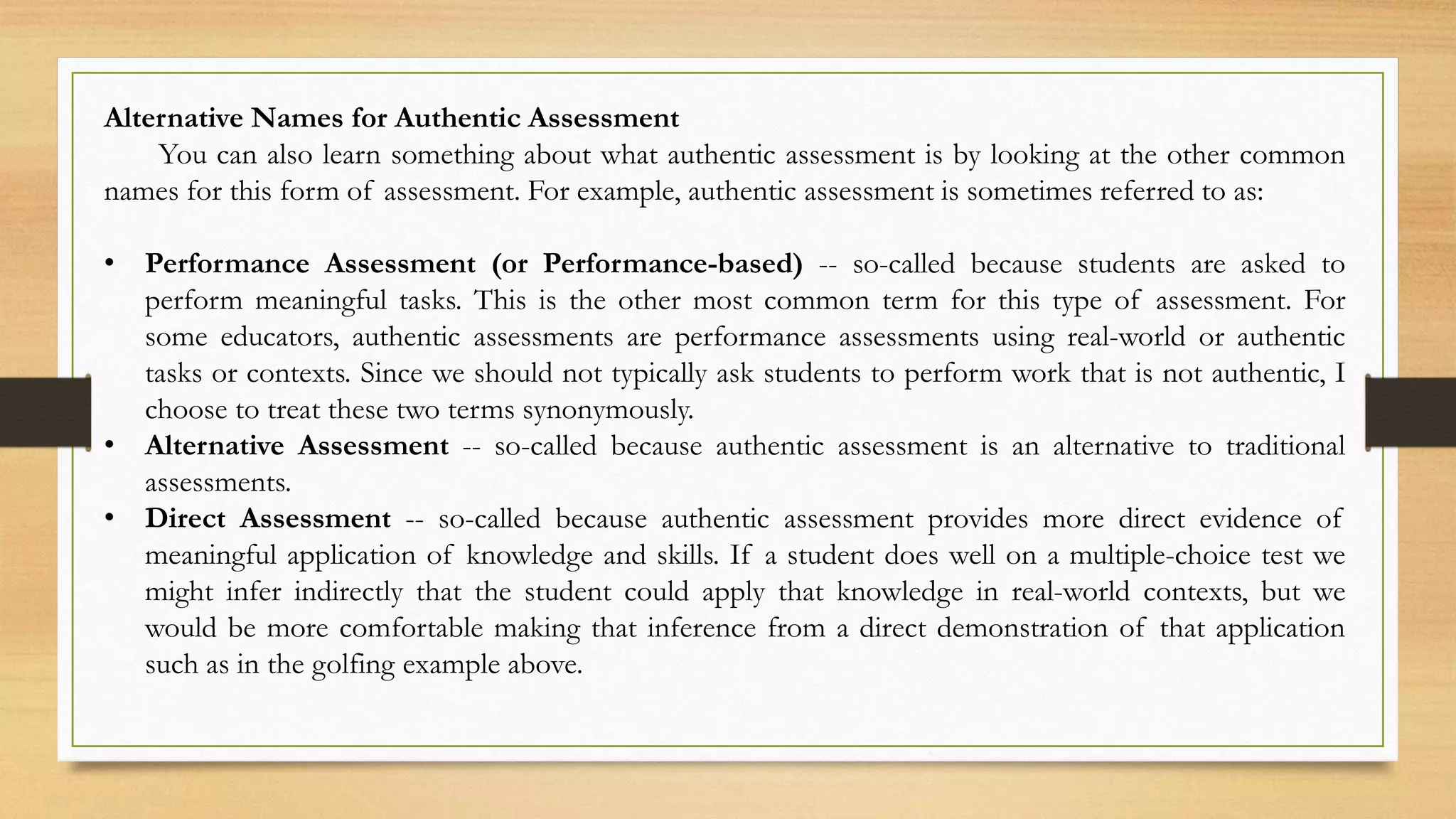 M1_AUTHENTIC ASSESSMENT IN THE CLASSROOM-1.pdf