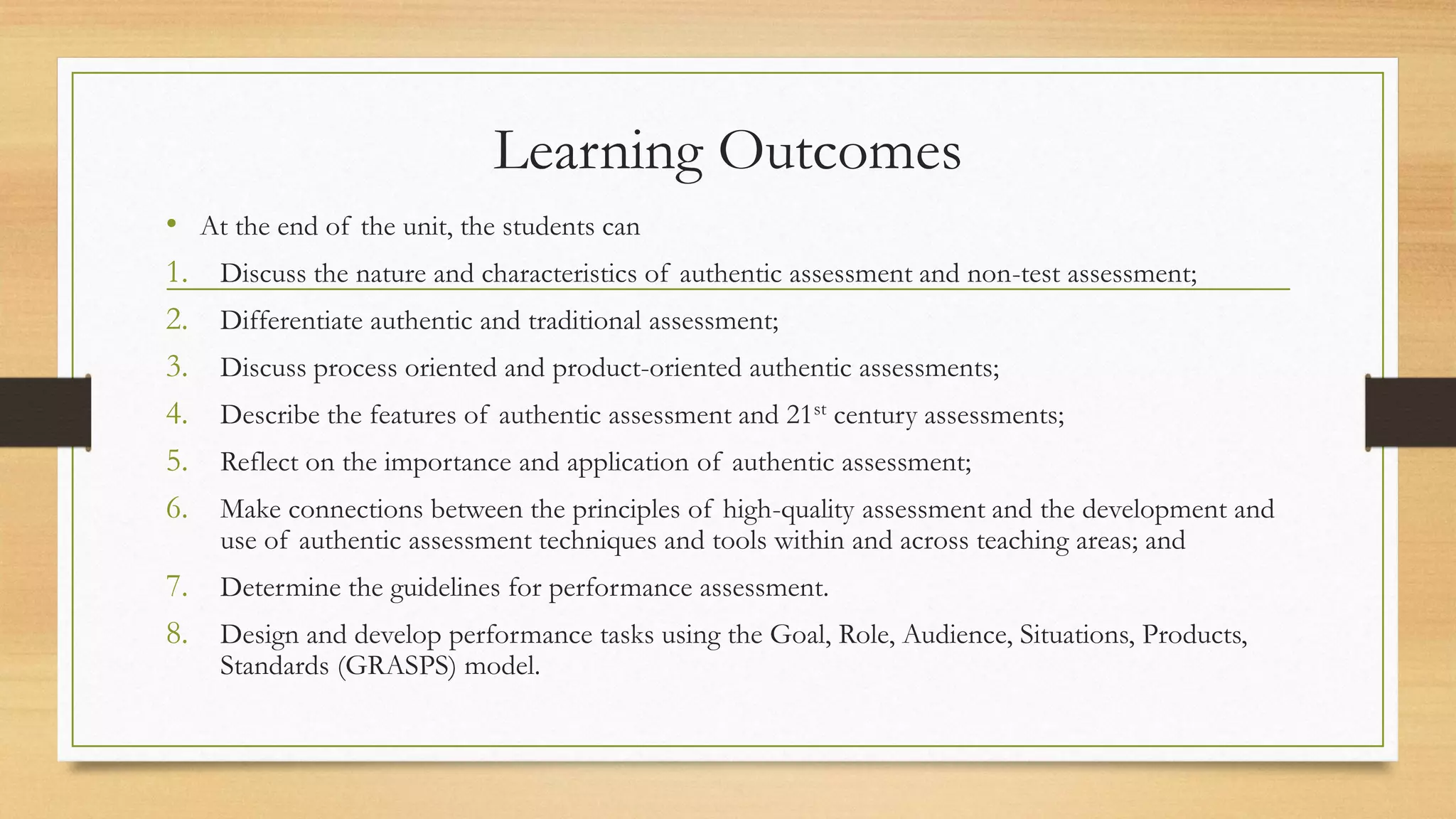M1_AUTHENTIC ASSESSMENT IN THE CLASSROOM-1.pdf