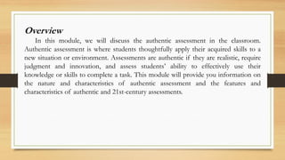 M1_AUTHENTIC ASSESSMENT IN THE CLASSROOM-1.pdf