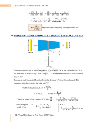 SIMPLE STRESS AND STRAIN | PDF