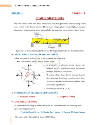 COMPOUND STRESSES | PDF