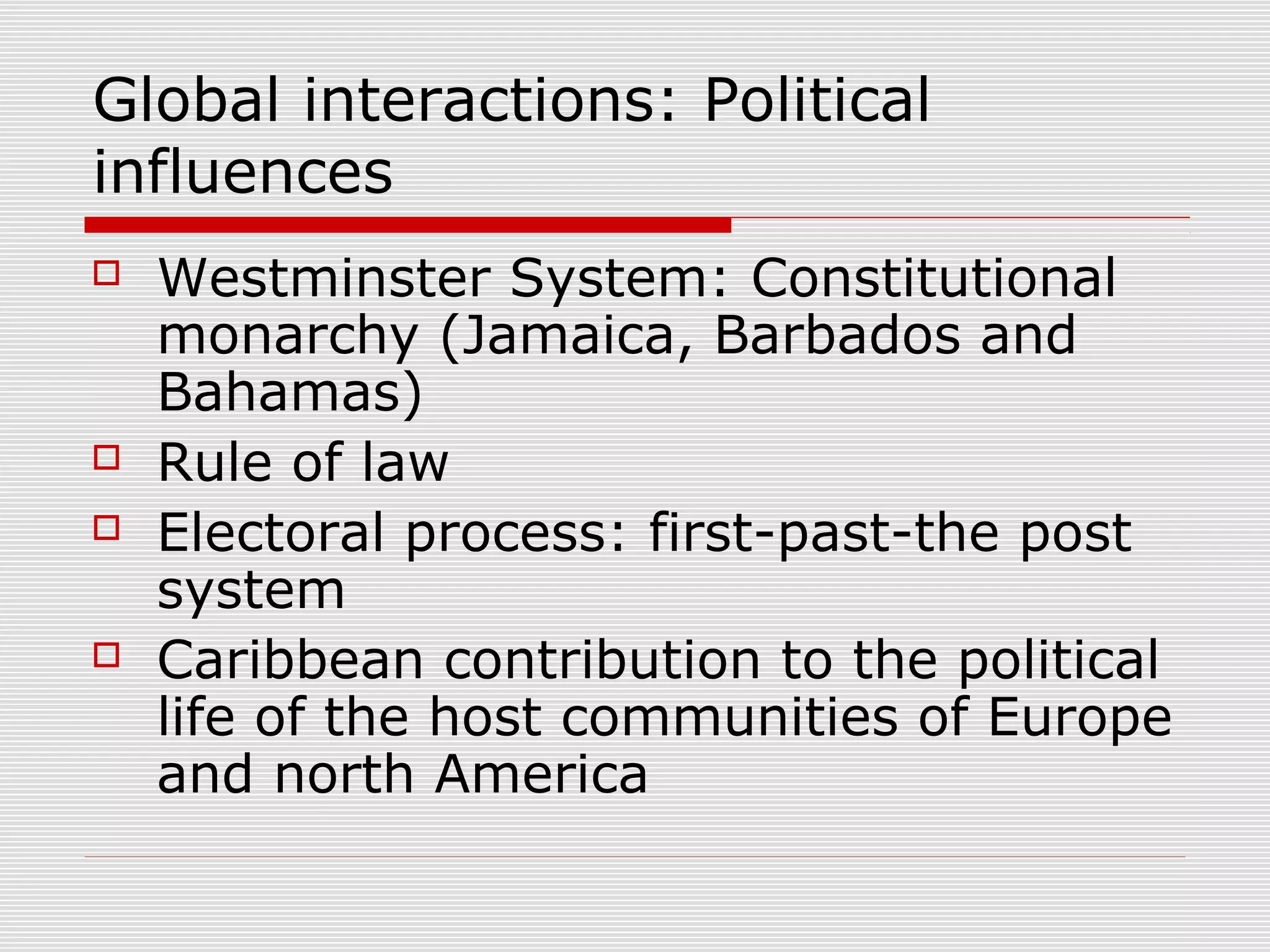 Module 1 caribbean studies | PPT