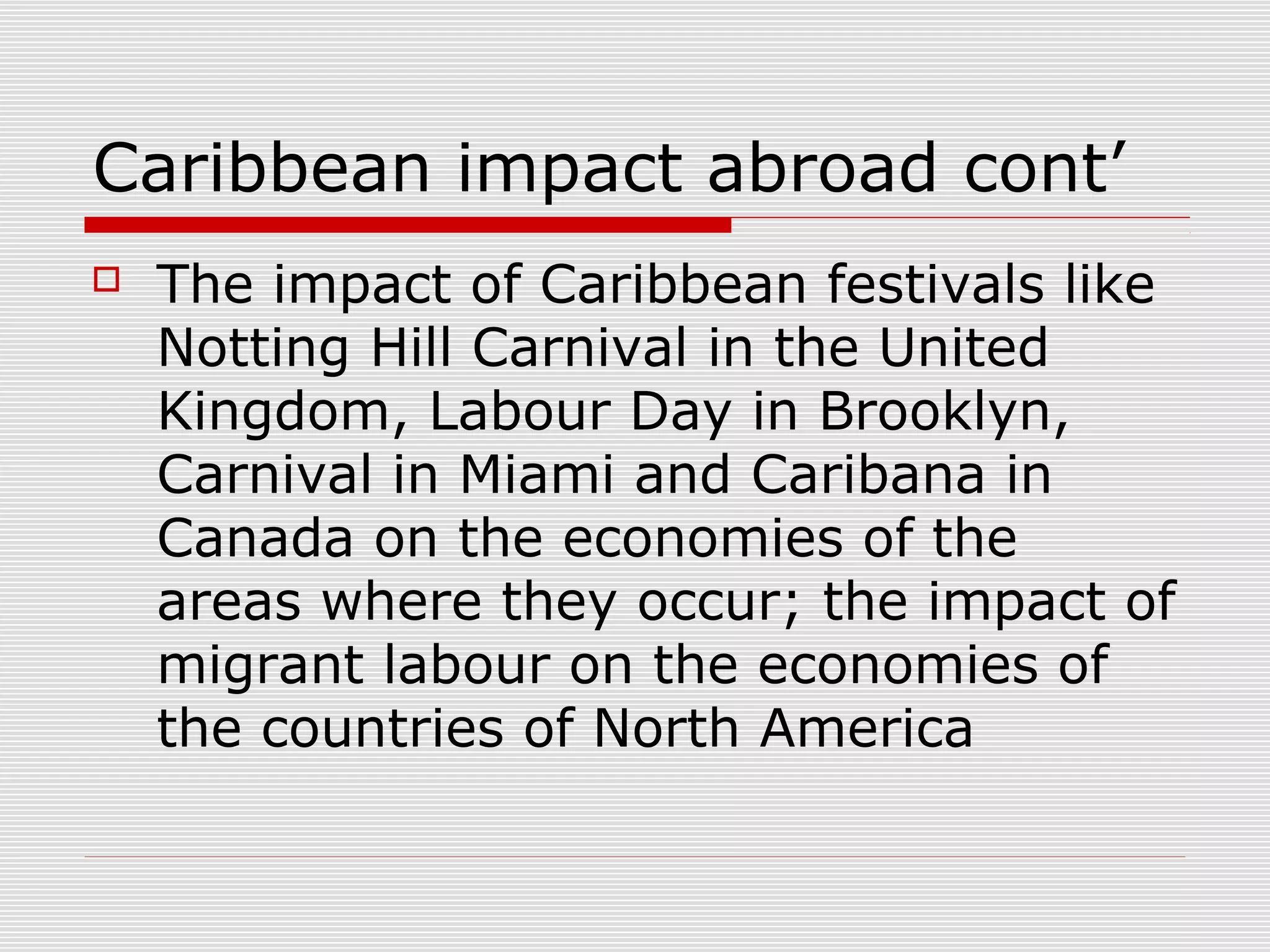 Module 1 caribbean studies | PPT